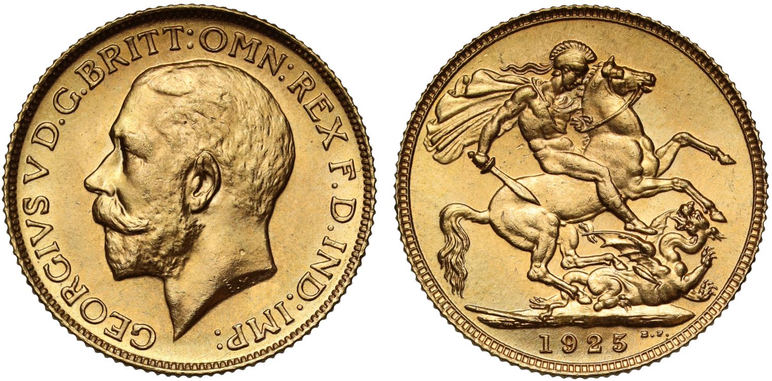 George V 1925 Sovereign