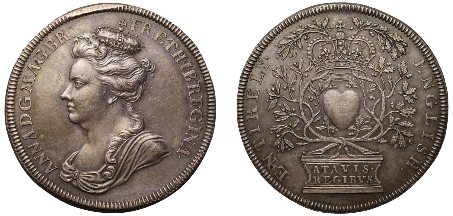 Accession of Queen Anne, 1702.