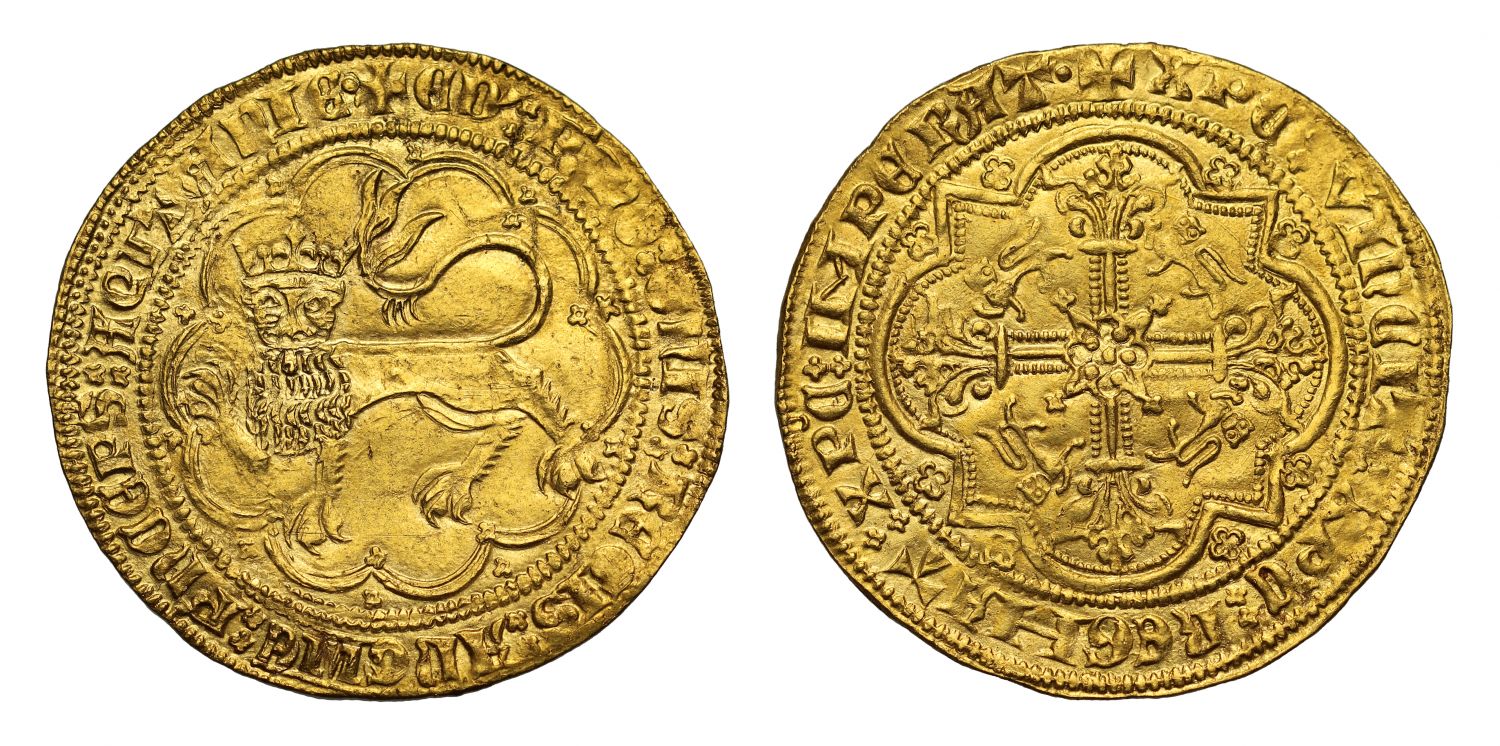 Anglo-Gallic, Edward the Black Prince Leopard d'Or