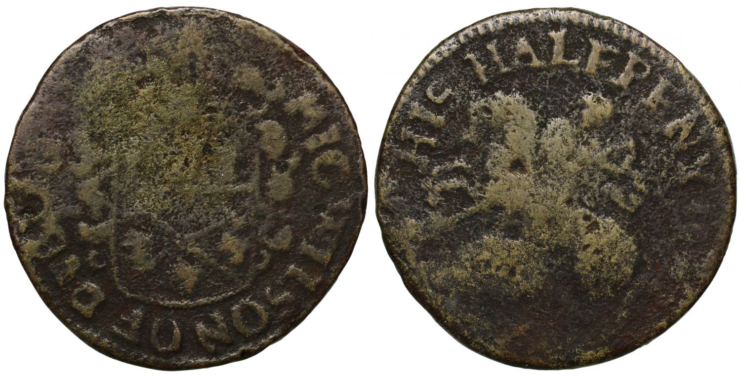 Ireland, Co Dublin, 17th century Token, Mic Wilson, Halfpenny 1672