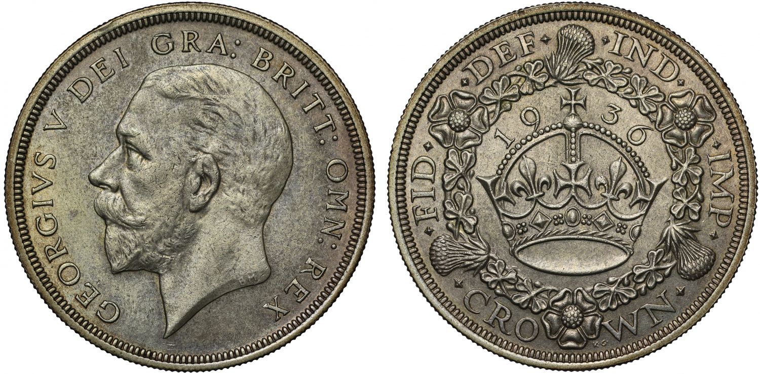 George V 1936 'Wreath' Crown